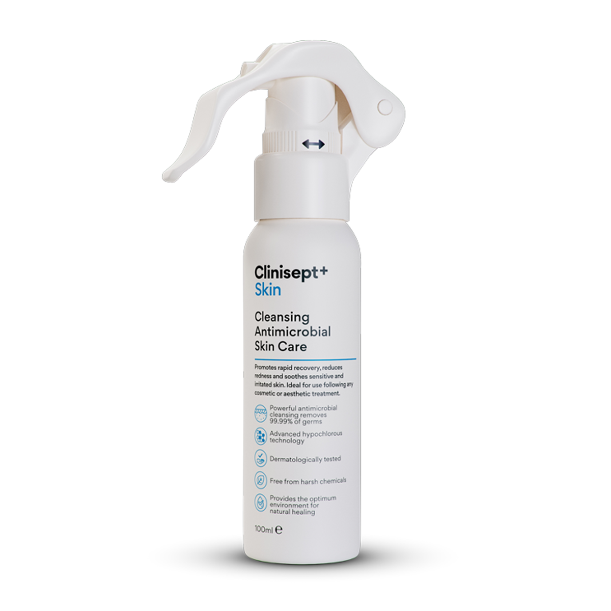 Clinisept+ Skin 100ml bottle with spray - Clinisept+ - A completely new ...